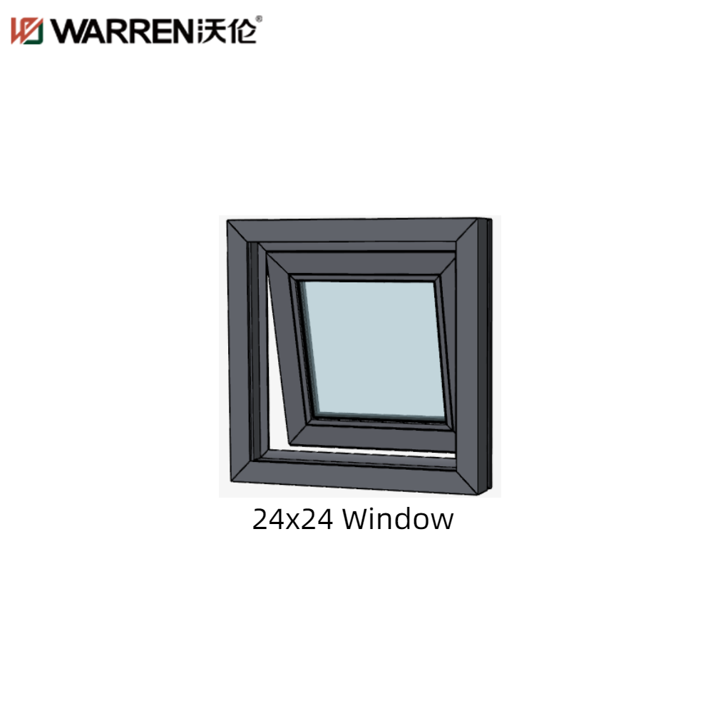 Warren 24x24 Awning Aluminium Double Glass Brown Double Pane Window Fo ...