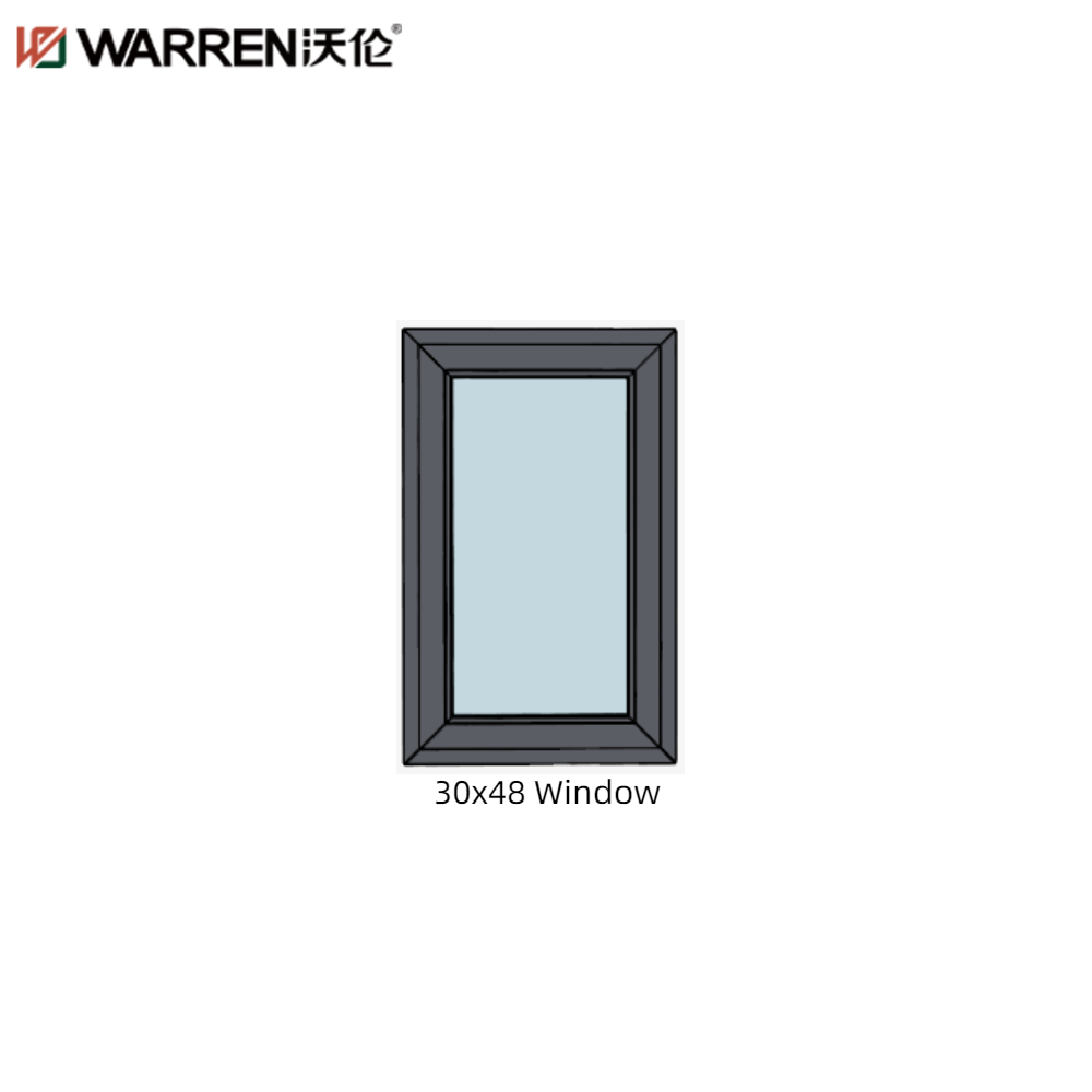 Warren 30x48 Tilt And Turn Aluminium Low E Double Glazed Brown Standar ...