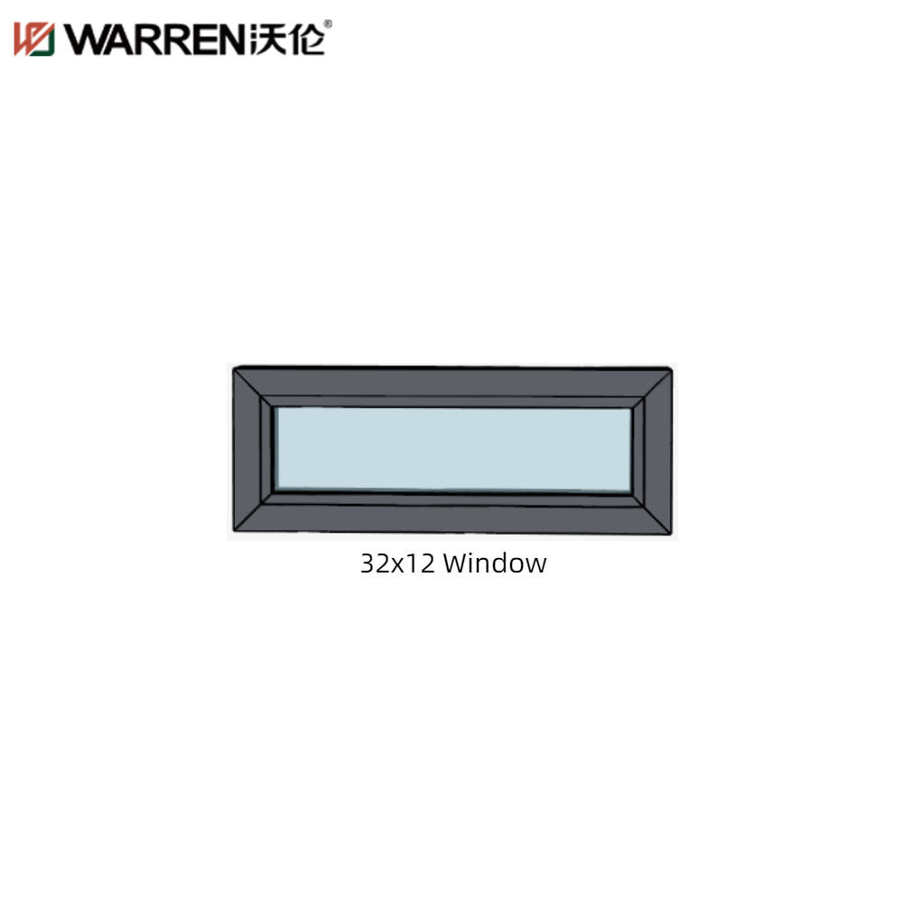 Warren 32x12 Basement Aluminium Double Glass White Custom Window Inter ...