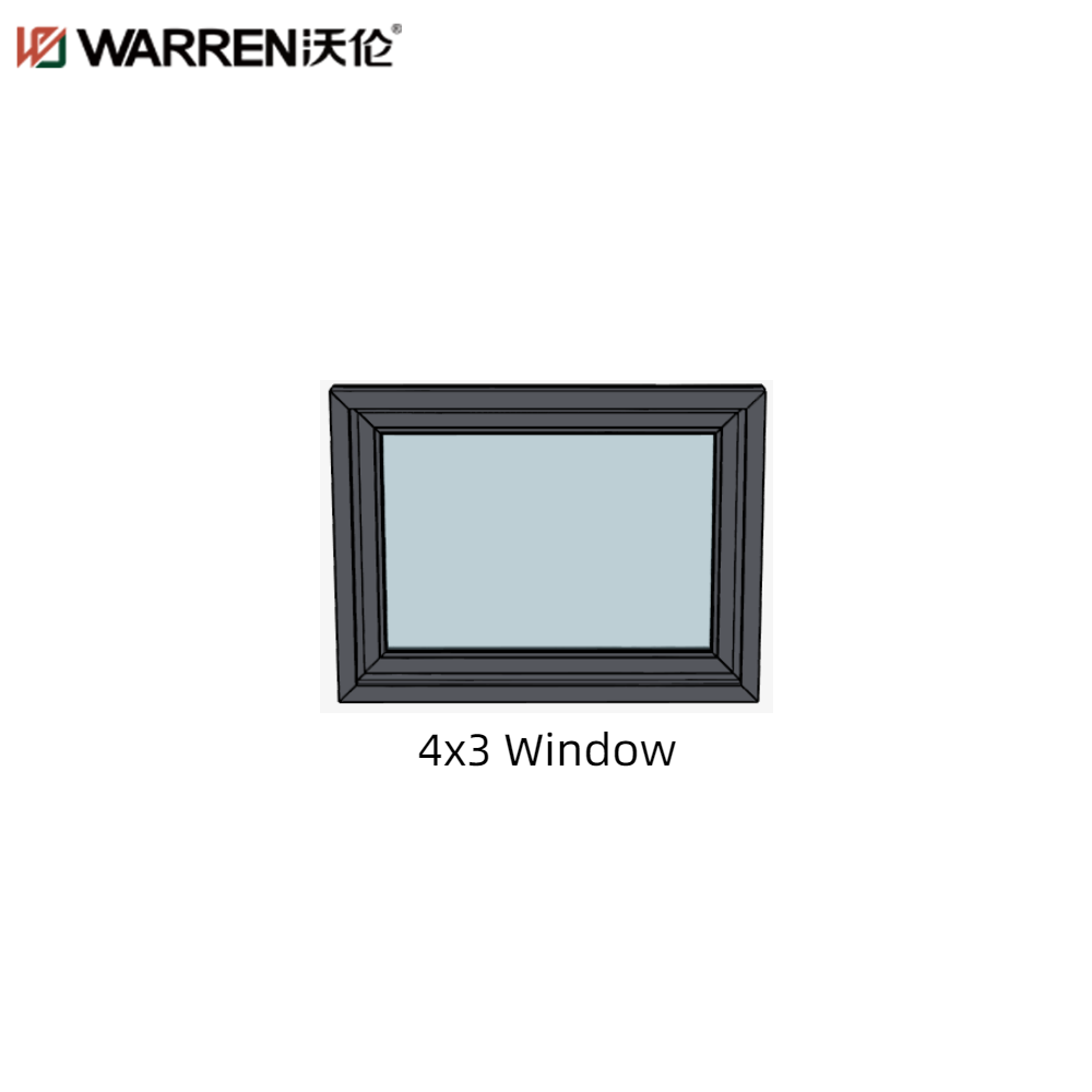 Warren 4x3 Picture Aluminium Insulated Glass Black Large Window For Sa ...