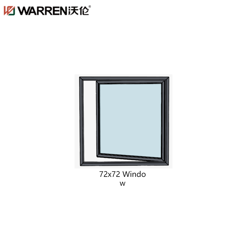 Warren 72x72 Casement Aluminium Triple Glass White Factory Price Windo ...