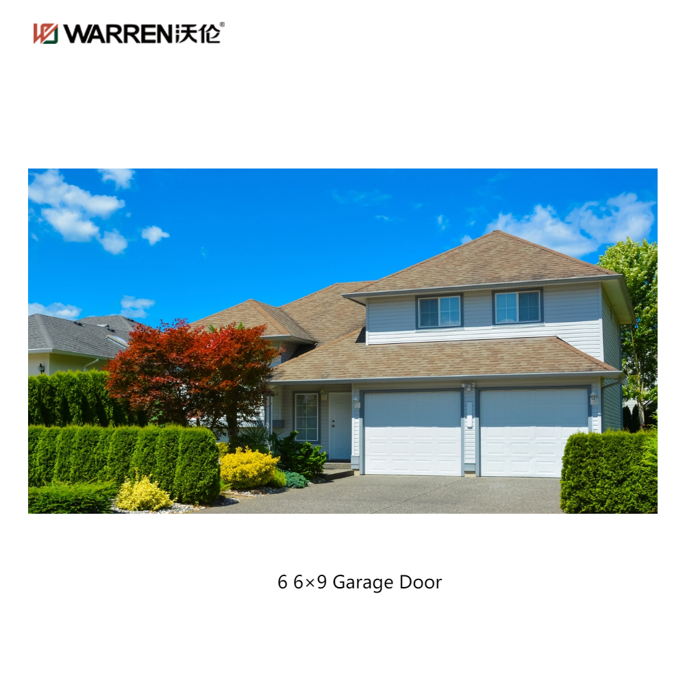 Warren 6 6x9 New Automatic Garage Door With Garage Windows Aluminum ...