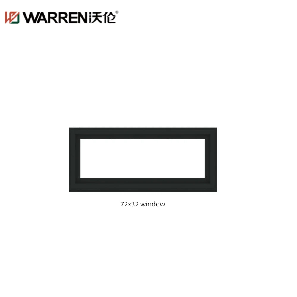 Warren 72x32 Window Aluminum Casement Double Window Tilt And Turn Wind ...