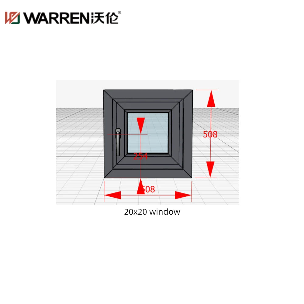 Warren 20x20 Window Standard Window Well Size Three Window Living Room ...