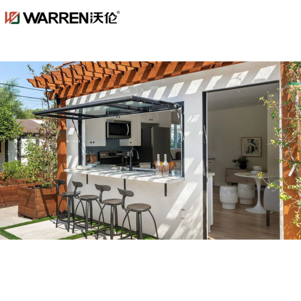 Warren Flip Up Kitchen Window Aluminum Flip Out Windows Near Me Glass ...