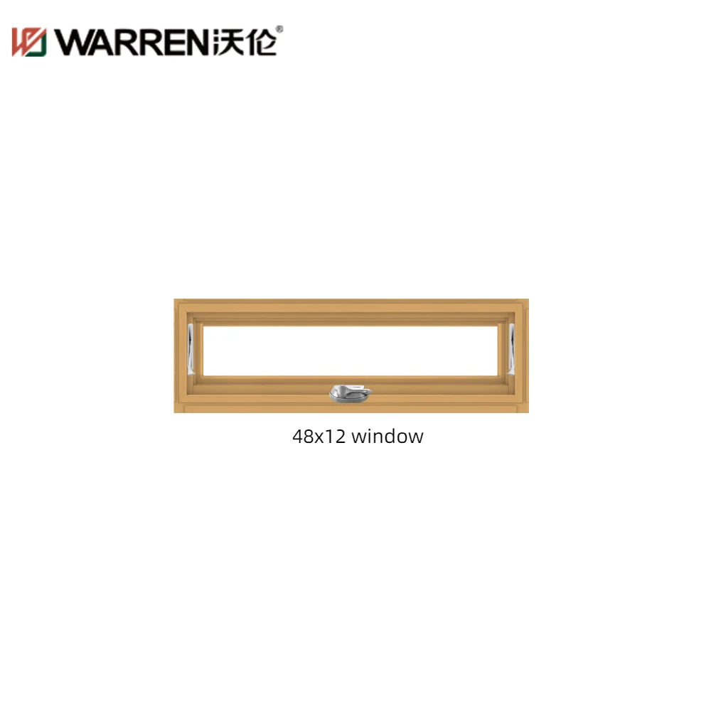 Warren 48x12 Window Aluminum Casement Impact Windows Aluminium Frame G ...