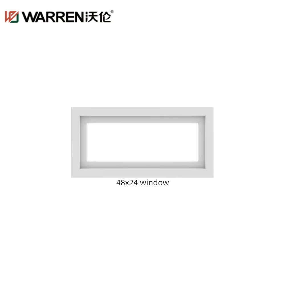 Warren 48x24 Window Glass Window With Aluminium Frame Types Of Double ...
