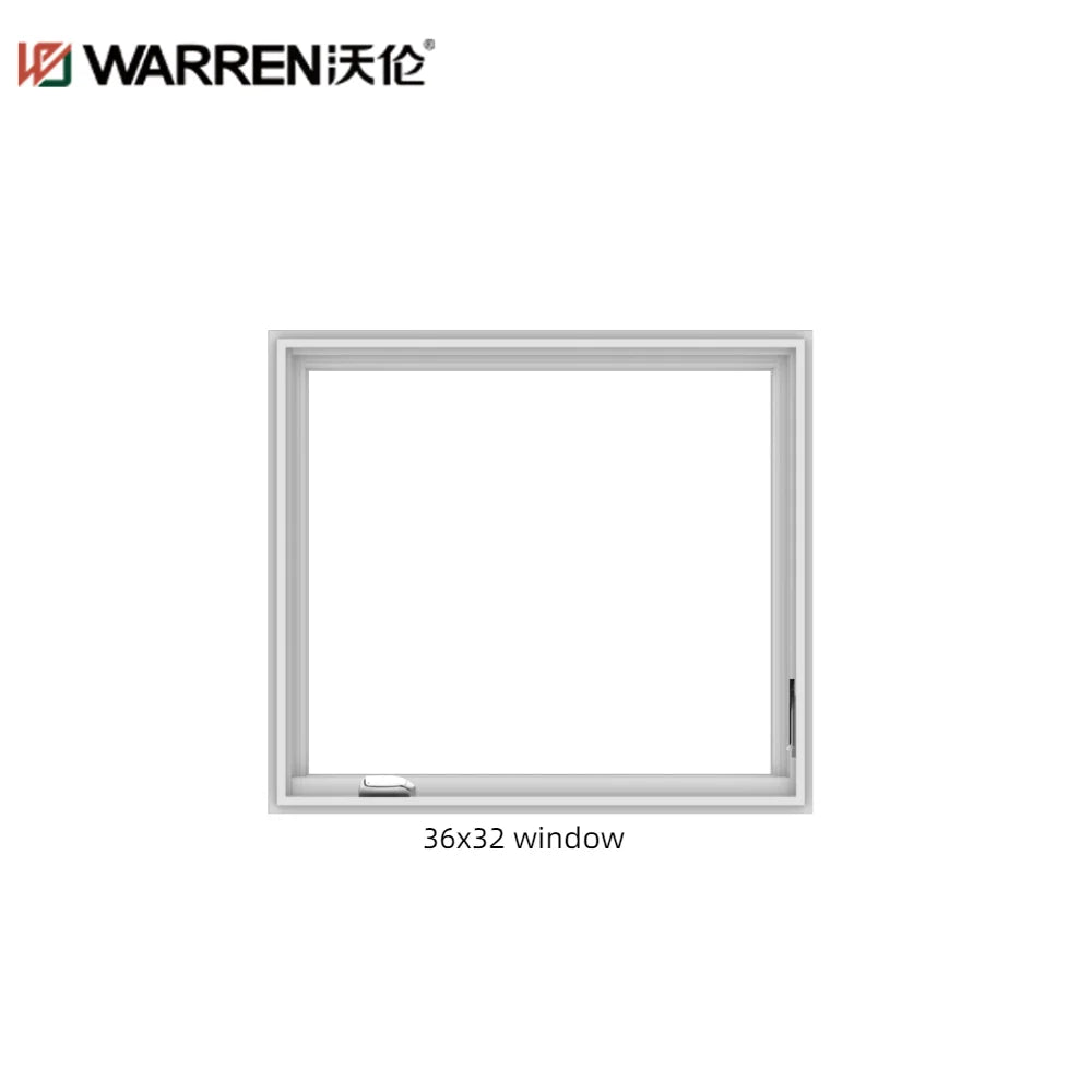 Warren 36x32 Window Aluminum Frame Casement Windows Double Insulated G ...