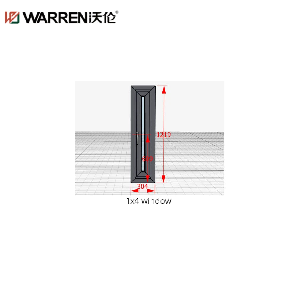 Warren 1x4 Window Small Glass Window Aluminum Simple Window Design Ins ...