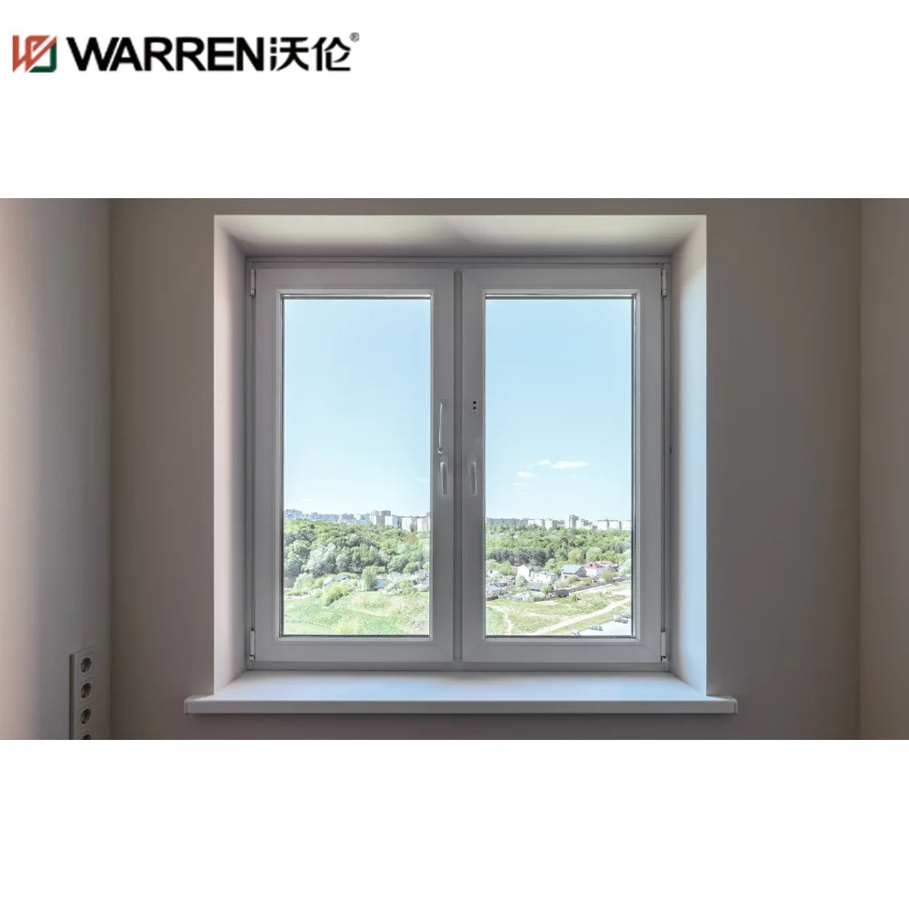 Warren Double Pane Glass Window Glazed Glass Triple Window Aluminium G ...