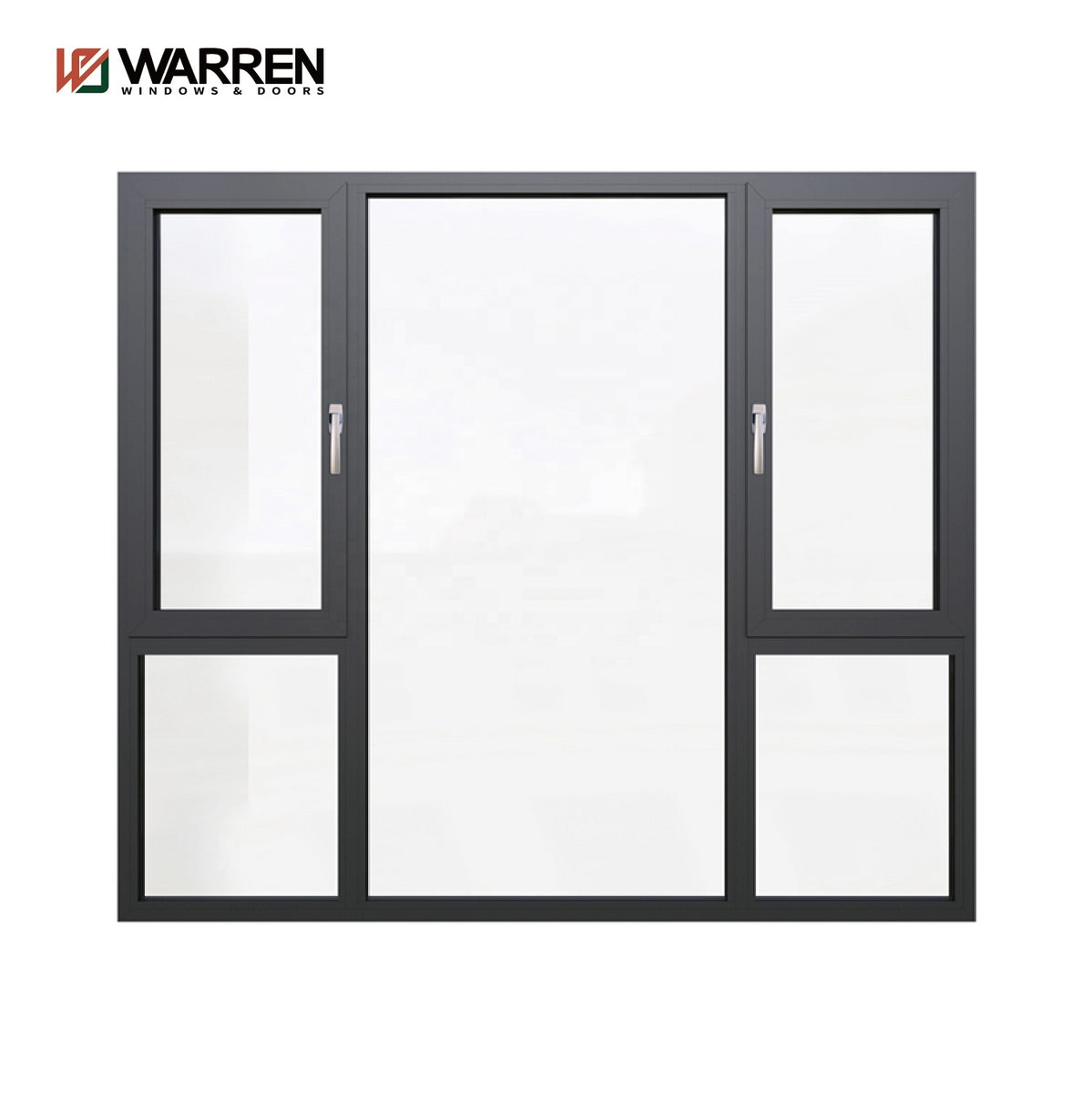 Warren Top listing Tilt-turn 6060 Aluminum Window Double Glazed Brown ...