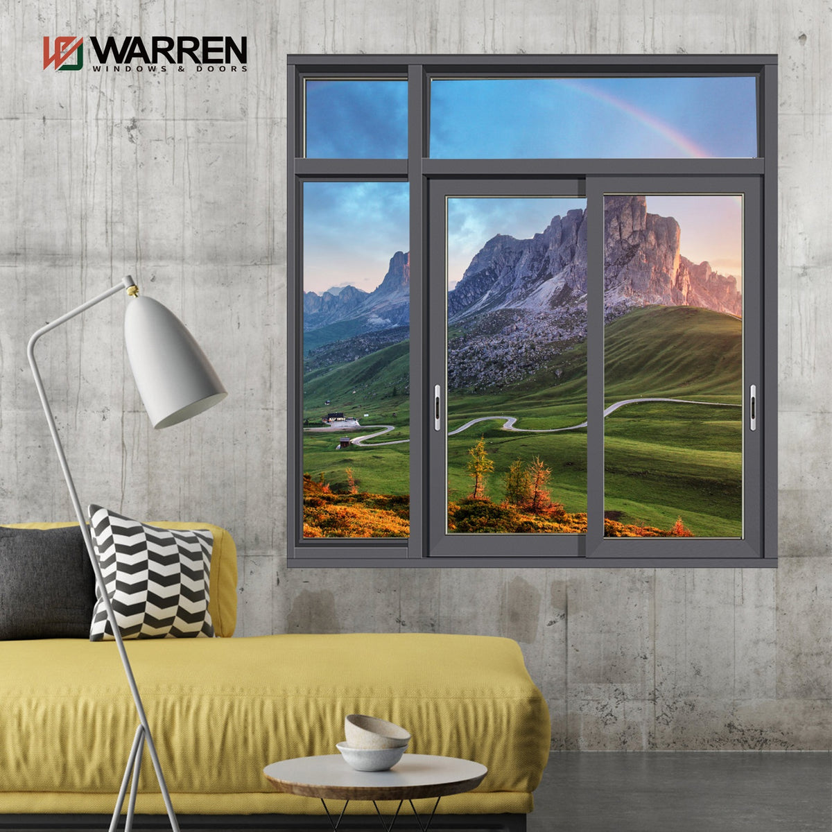 Factory Directly Sell Windows Manufacturer Aluminum Sliding Window Fra ...