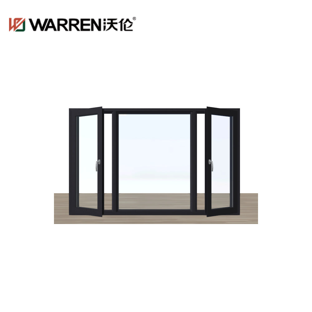 Warren 96x60 window soundproof large glass window aluminum for House I ...